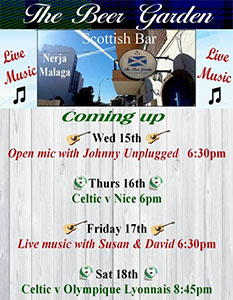 Johnny Unplugged treedt op bij The Beer Garden in Nerja – NerjaDigitaal