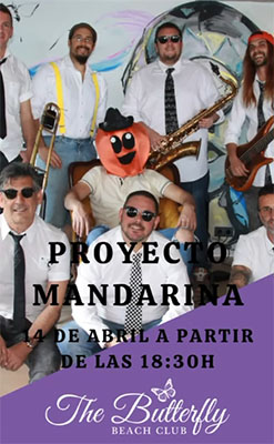 Proyecto Mandarina bij Butterfly Beach Club – NerjaDigitaal